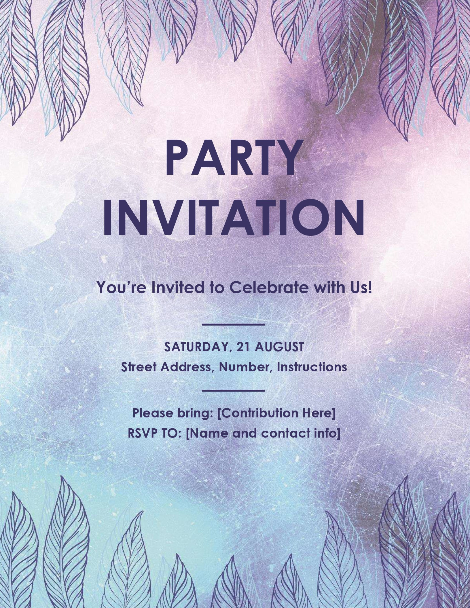 Birthday Invitation Example BEST GAMES WALKTHROUGH